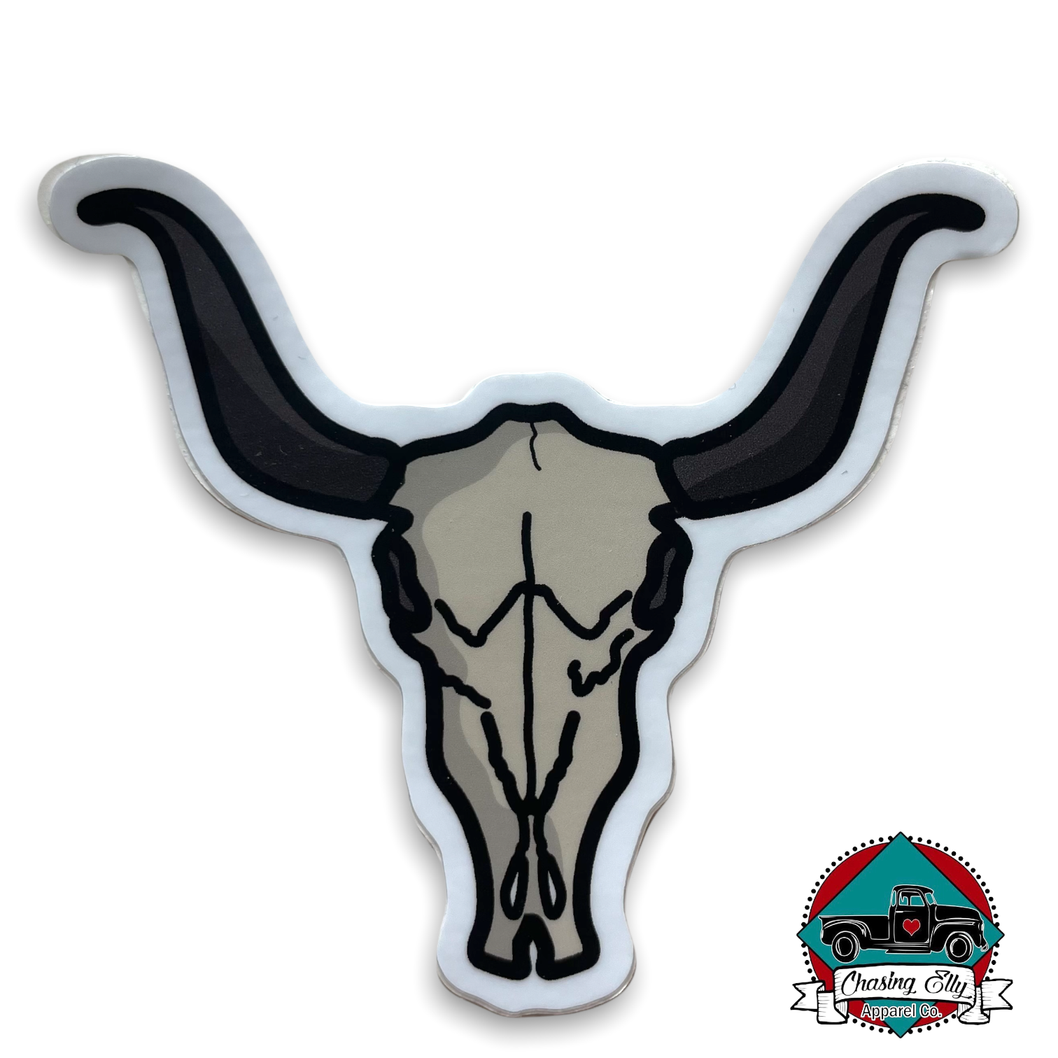 Sticker Bull Skull | Chasing Elly Boutique